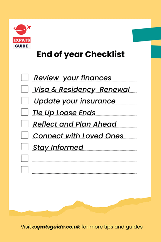 Ultimate End of Year Checklist for Expats: Start 2025 Right! - Expats Guide